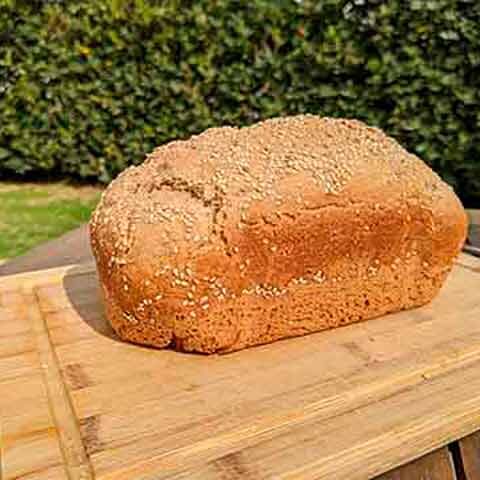 Pan de centeno con pasas en panificadora lidl